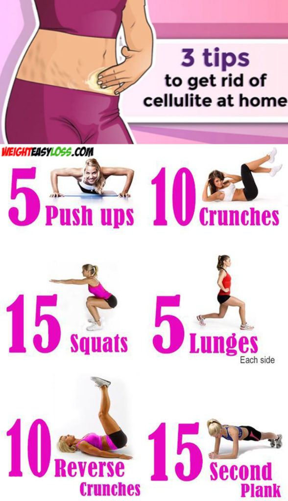 Exercises to Get Rid of Cellulite