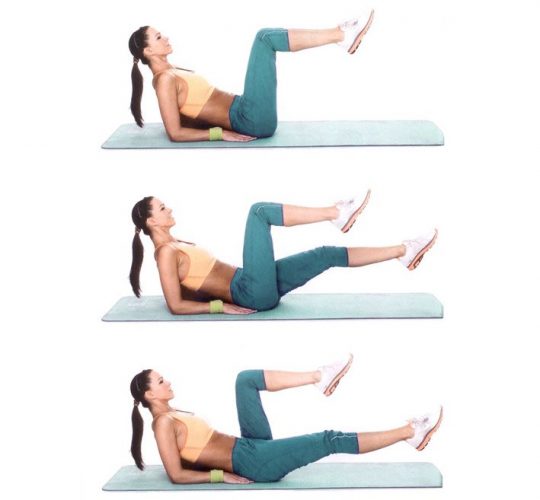 Exercises for training the press at home