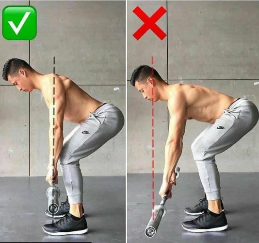 tilt position during exercise