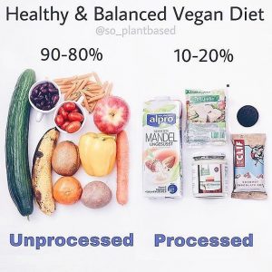 Healthy & Balalced Vegan Diet