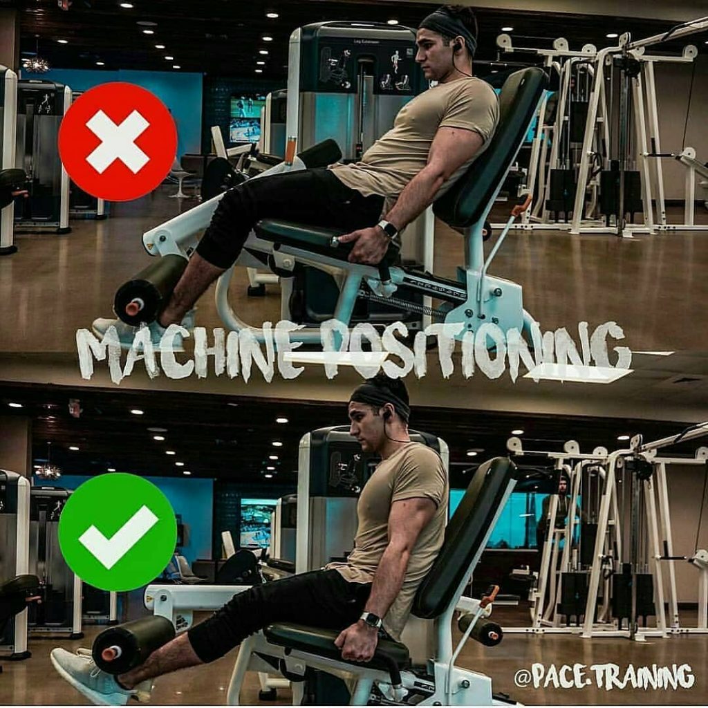 Legs exercises | Seated Leg Extensions