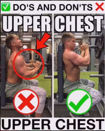 How to Upper Chest Press with Smith Machine Bar- weighteasyloss.com