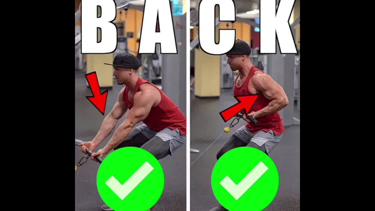 How to Reverse Grip Cable Machine Low Angle Rows