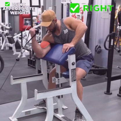 HOW TO CABLE PREACHER CURL | Videos & Guides - weighteasyloss