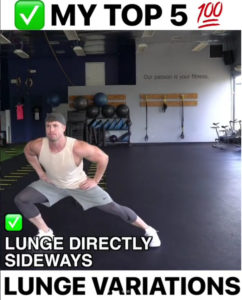 TOP LUNGE VARIATIONS | Video & Guide
