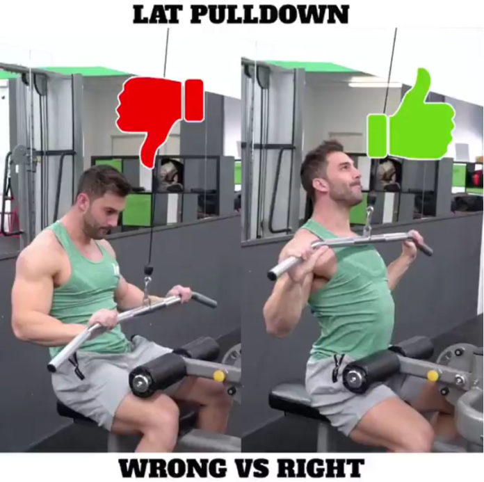 LAT PULL DOWN | WRONG & RIGHT | Video