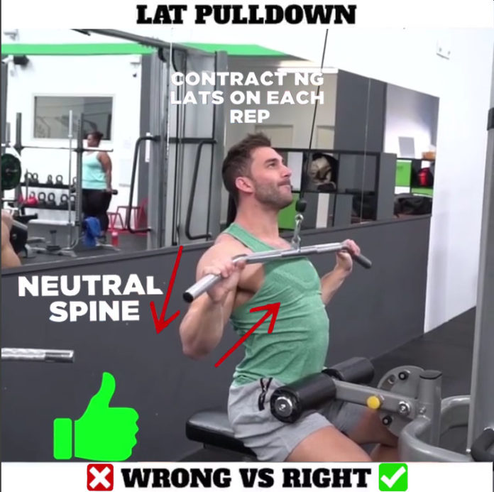 LAT PULL DOWN | WRONG & RIGHT | Video