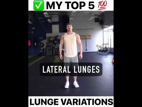 TOP LUNGE VARIATIONS | Video & Guide