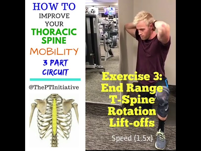 How to 3 Exercise Thoracic Spine Mobility | Video