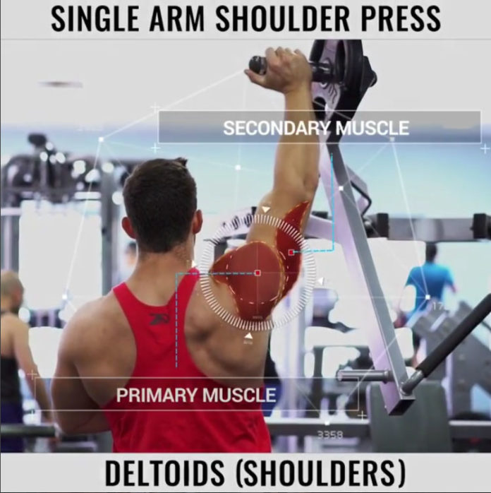 SINGLE ARM SHOULDER PRESS | VIDEO & GUIDE