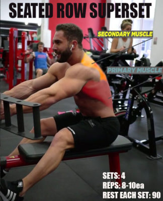 SEATED ROW SUPERSET | VIDEO & GUIDE
