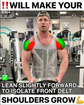 3 EXERCISES TO GROW YOUR FRONT DELTS | VIDEO & GUIDE