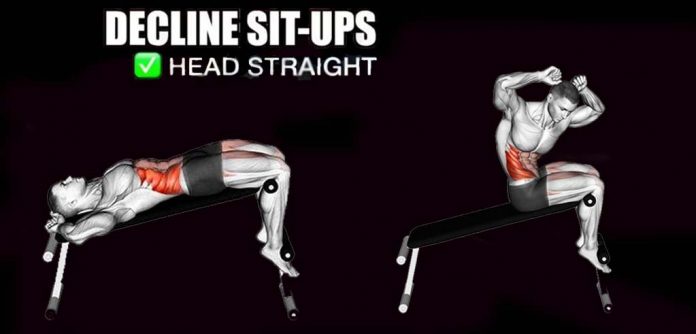 Decline Sit-ups Proper Form, How to Do Guide, Benefits, Tips