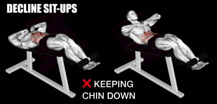 Decline Sit-ups Proper Form, How to Do Guide, Benefits, Tips