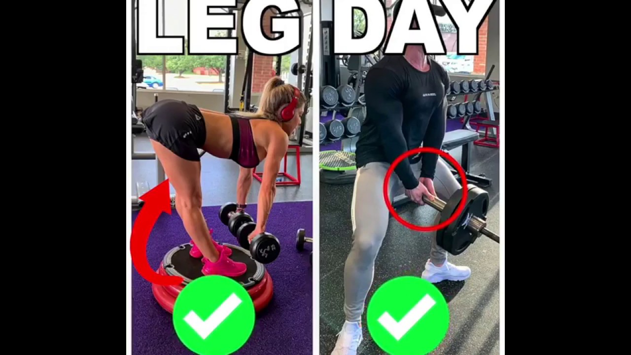 MY TOP 7 LEG EXERCISES PART1 | Video & Guide