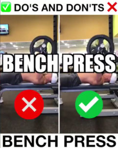 Barbell Bench Proper Form | Bad & Good | Video