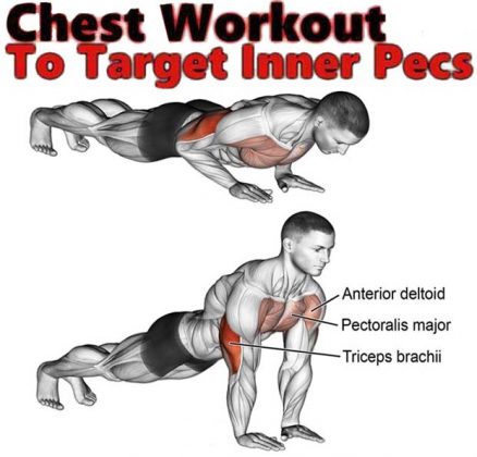 3 Best Exercises To Target Inner Chest - Chest exercises