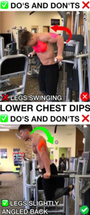 How to Lower Chest Dips | Video & Guide
