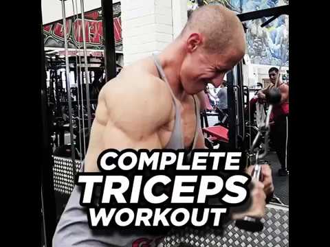 Complete Triceps Workout | Video & Guide