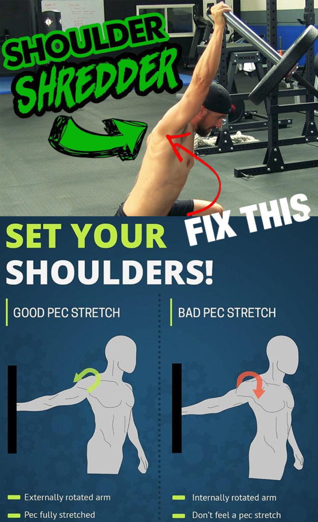 HOW TO SET YOUR SHOULDER