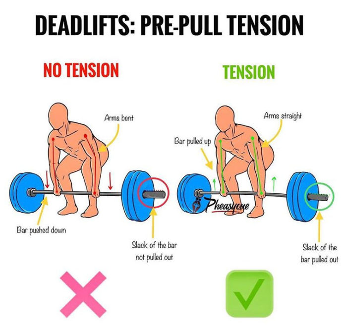 DEADLIFTS: PRE-PULL TENSION