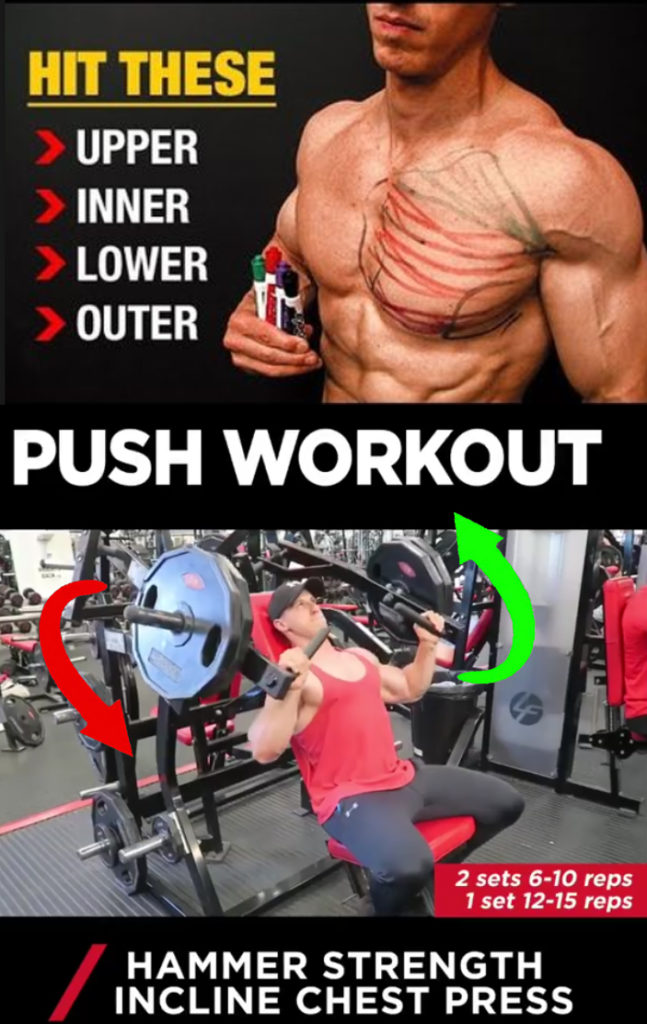 HOW TO PUSH WORKOUT | PICTURE & GUIDE