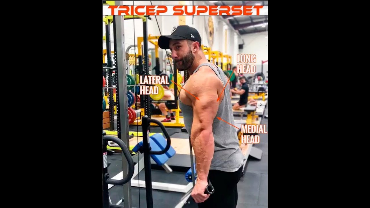 TUTORIAL TRICEPS SUPERSET