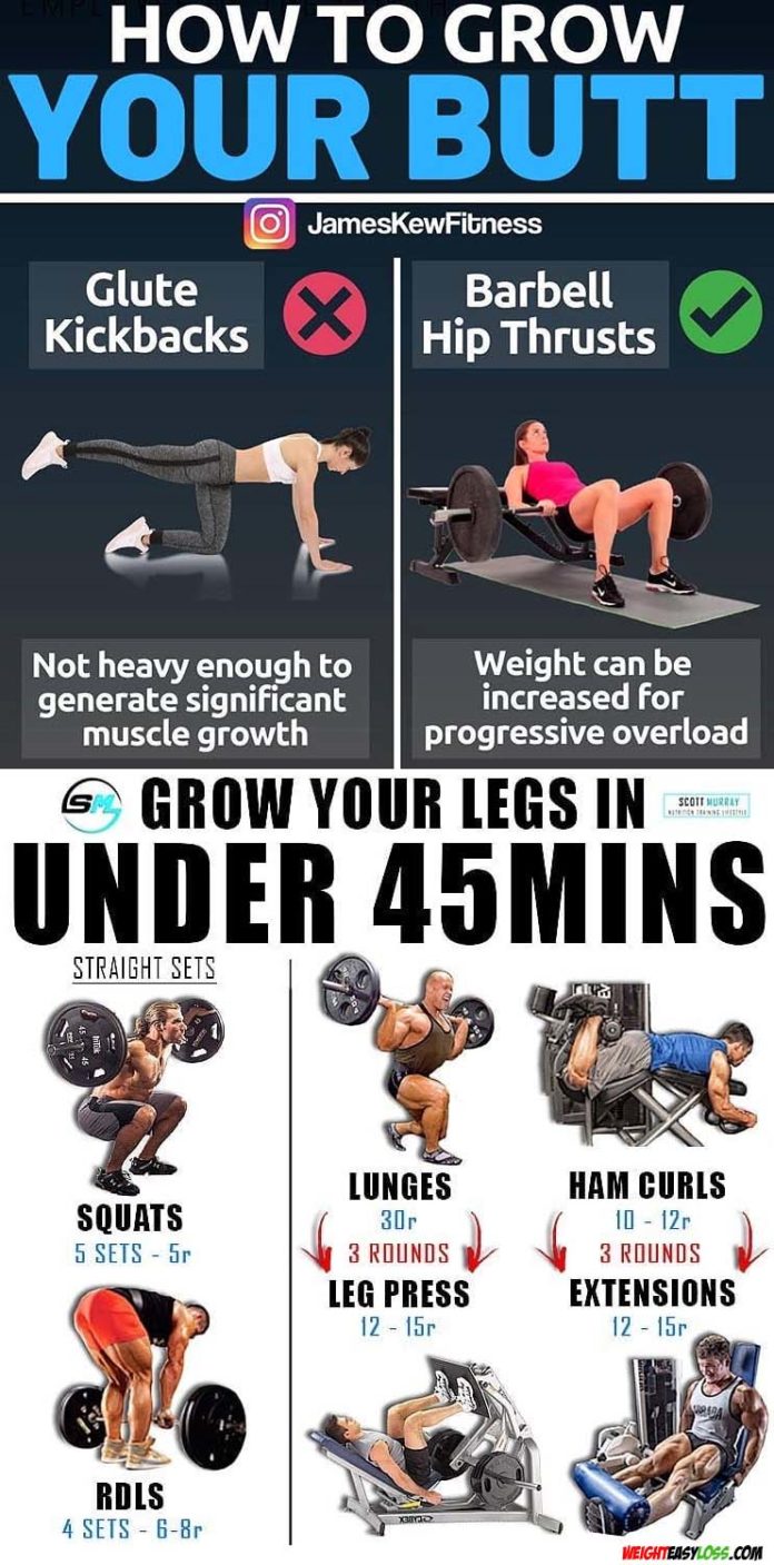 HOW TO GROW YOUR BUTT