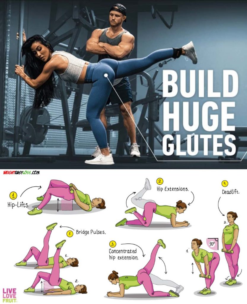 GLUTE TRAINING | PICTURE & GUIDE