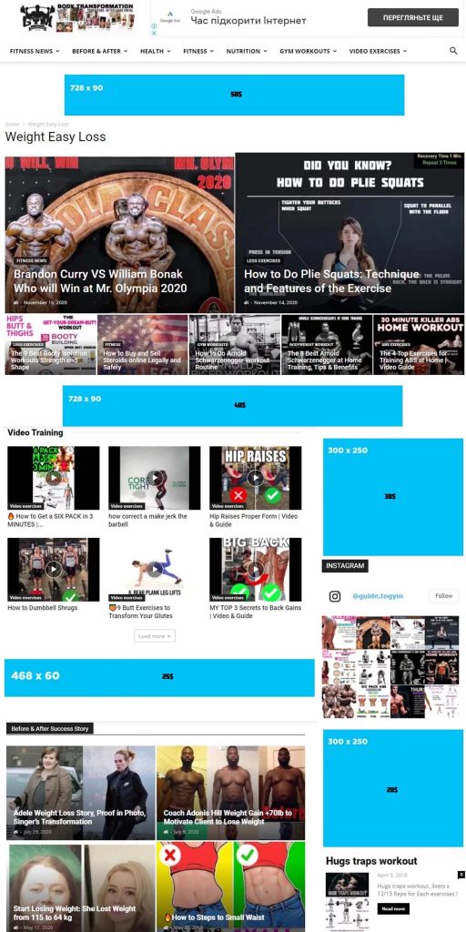 Donations List - Fitness & Bodybuilding | Weight Loss Story